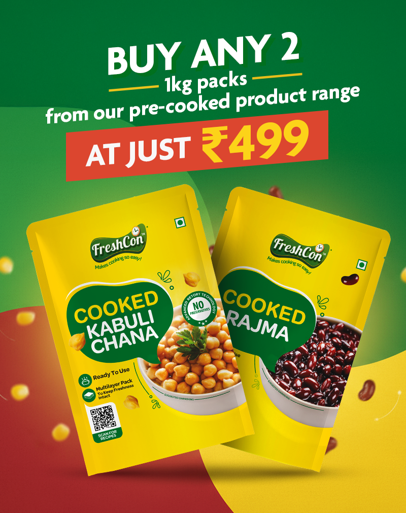 Freshcon India – Pre-Cooked, Preservative-Free Legumes & Sweet Corn fo ...